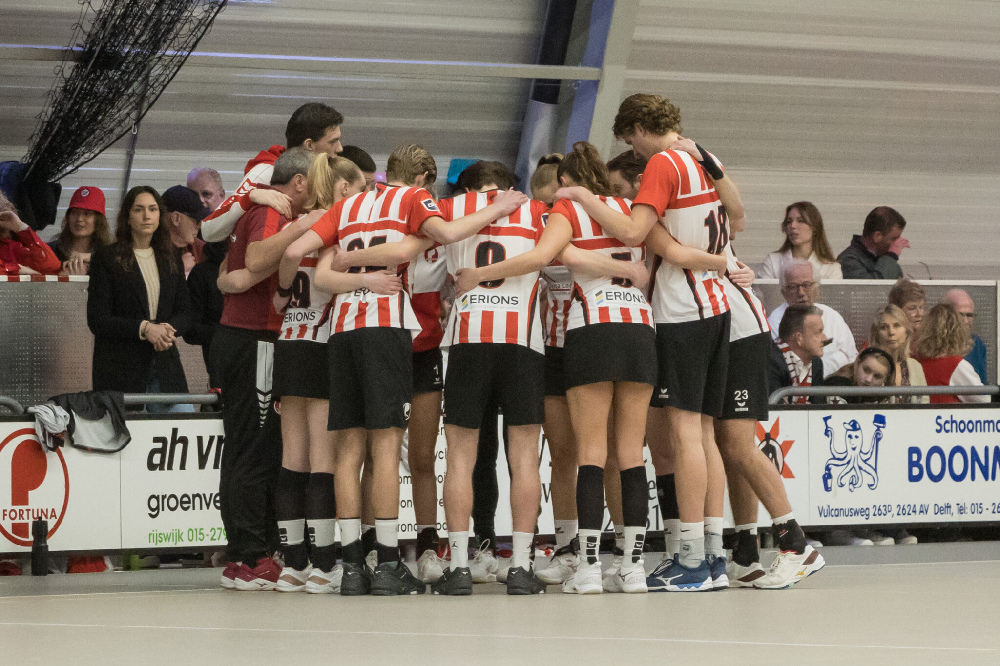 Finale Reserve Korfbal League: Fortuna 2 - AKC Blauw Wit 2 - Fortuna